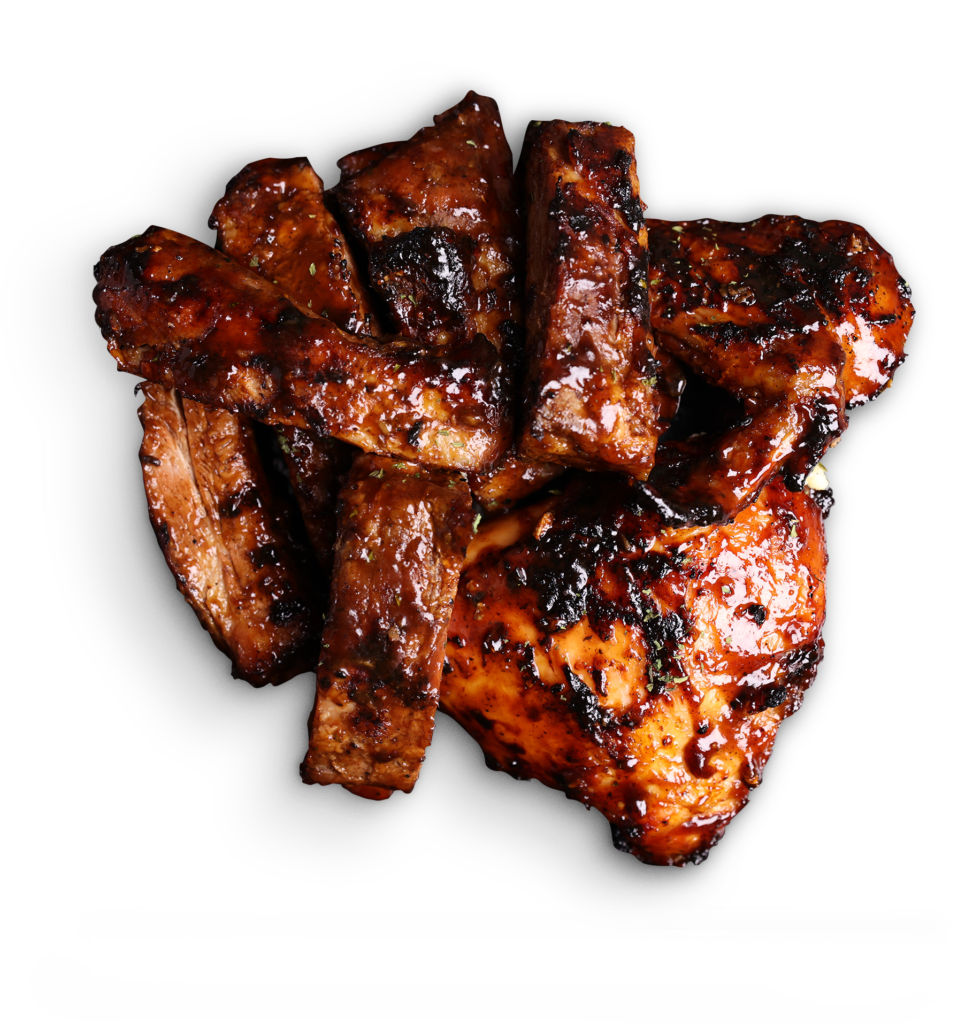 1/4 Chicken and Half Pork Ribs – Rib Shack
